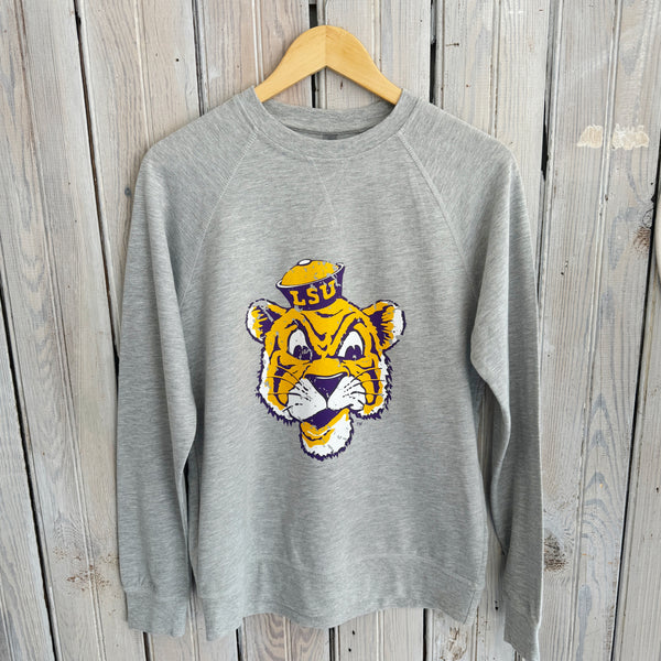 JT x LSU Sailor Mike Unisex Raglan-grey – jeantherapy